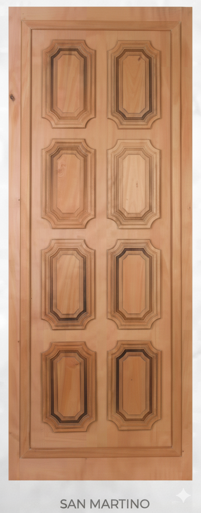 Door Hardwood San Martino Solid Door - Build It DTM