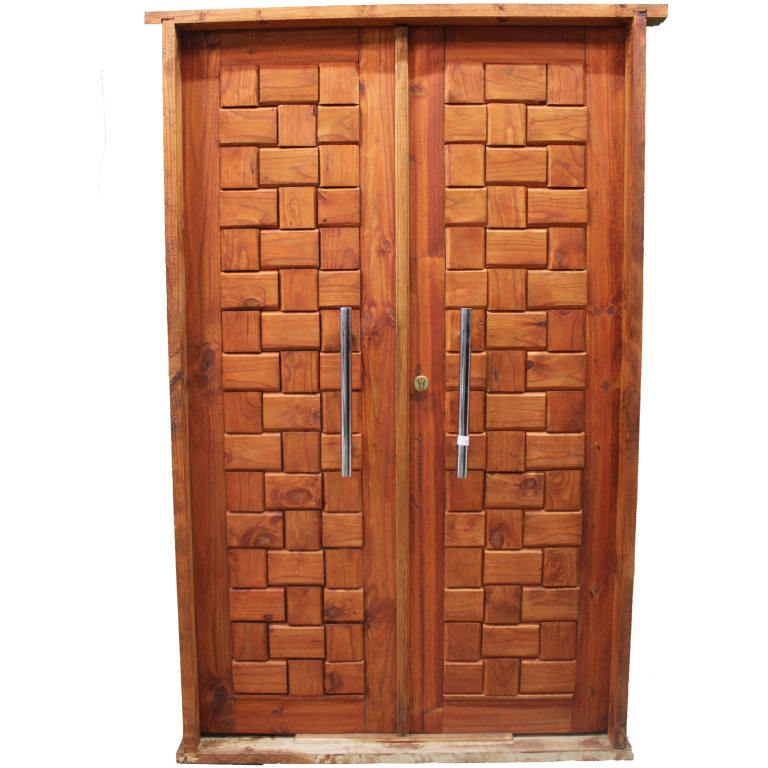 Door Msm Pivot Combo Pine Double Door Weave | Build It DTM